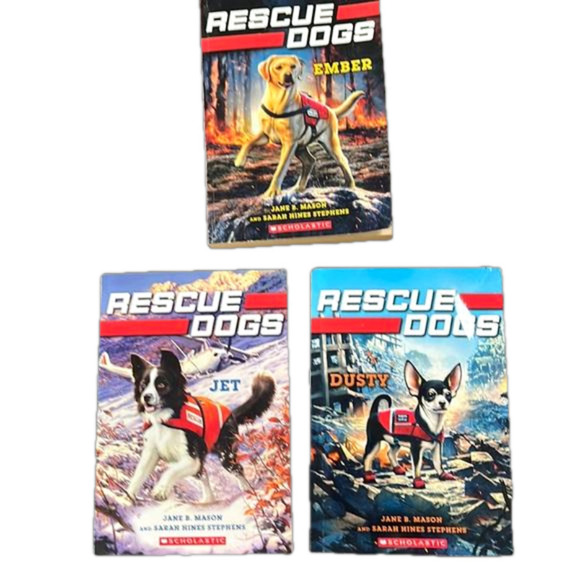 Other | Set Of 3 Books Rescue Dogs Series Kids Books | Poshmark